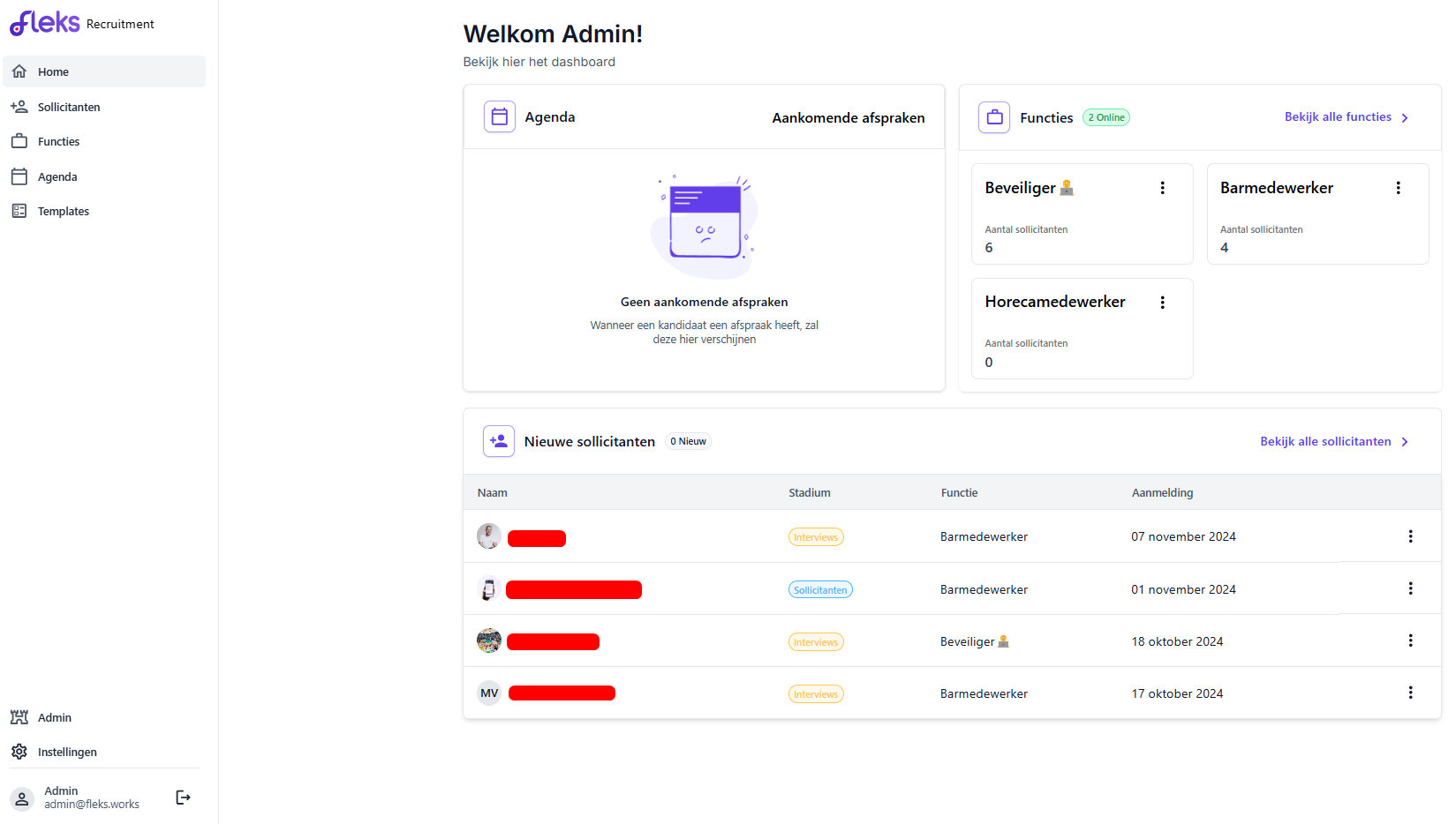 Manual: Fleks Recruitment Module